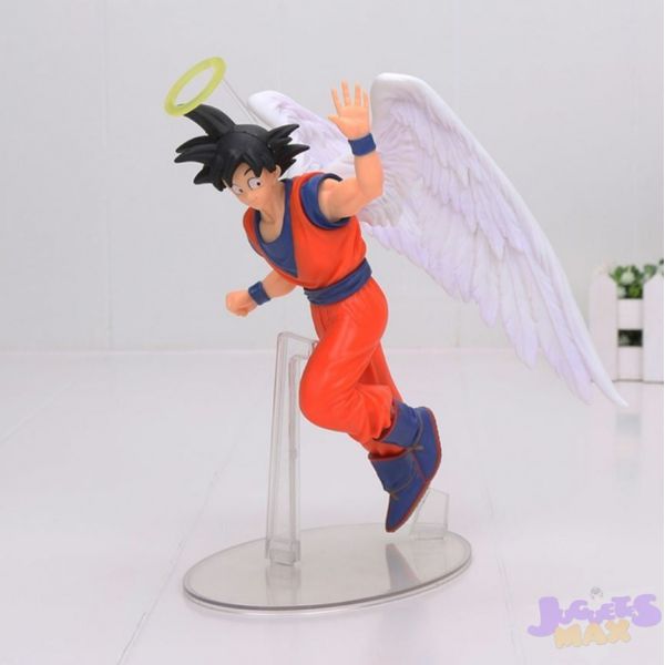 ‍Figura Goku del Cielo con Alas y Aro de Angel Dragon Ball Z colección