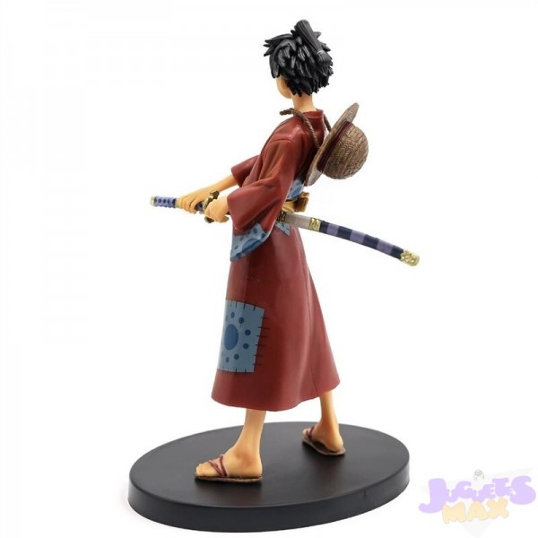 ‍Figura de Luffy con Kimono y Espada Samurai Edition