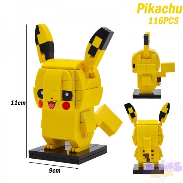 ‍Juguetes de Construccion Pokemon Pikachu Team 6 Para elegir