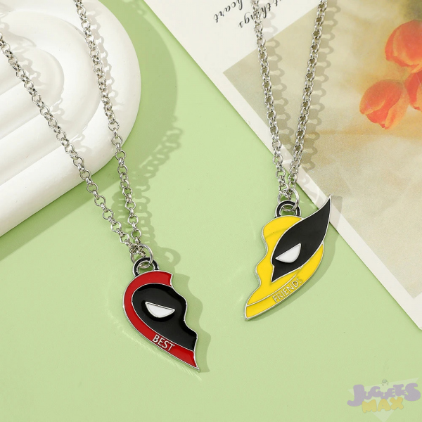 ‍Collar Deadpool y Wolverine de la película - Colgande REGALO