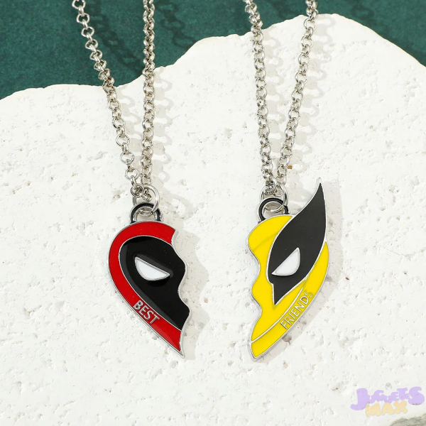‍Collar Deadpool y Wolverine de la película - Colgande REGALO